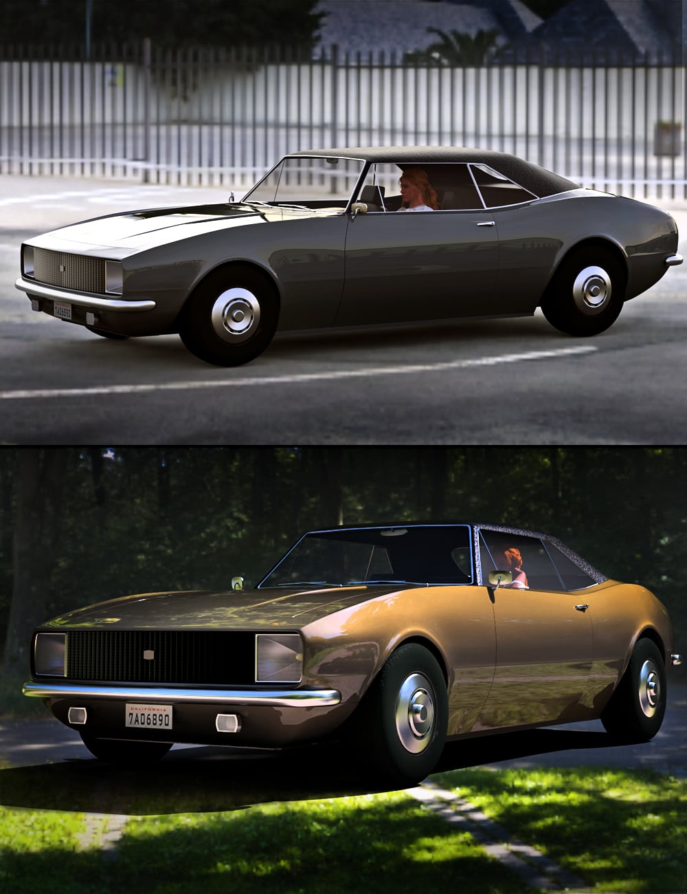 70s Sports Car | Daz 3D