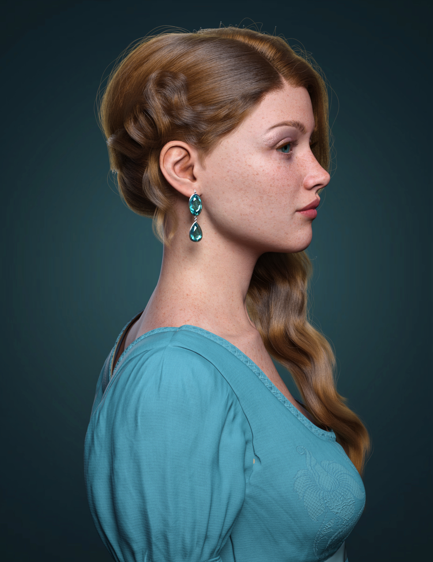 Penny Hair for Genesis 9 | Daz 3D