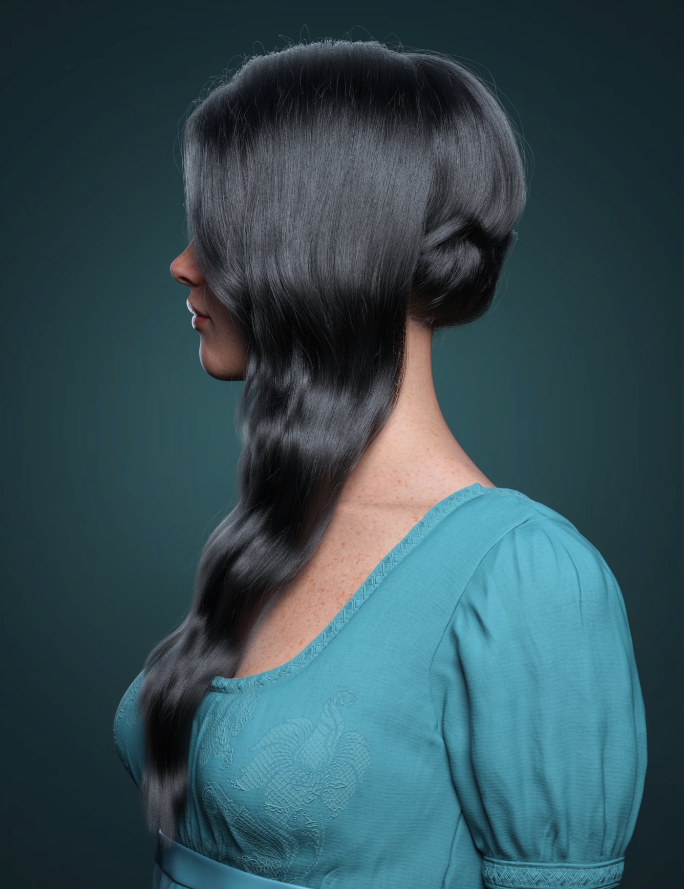 Penny Hair for Genesis 9 | Daz 3D