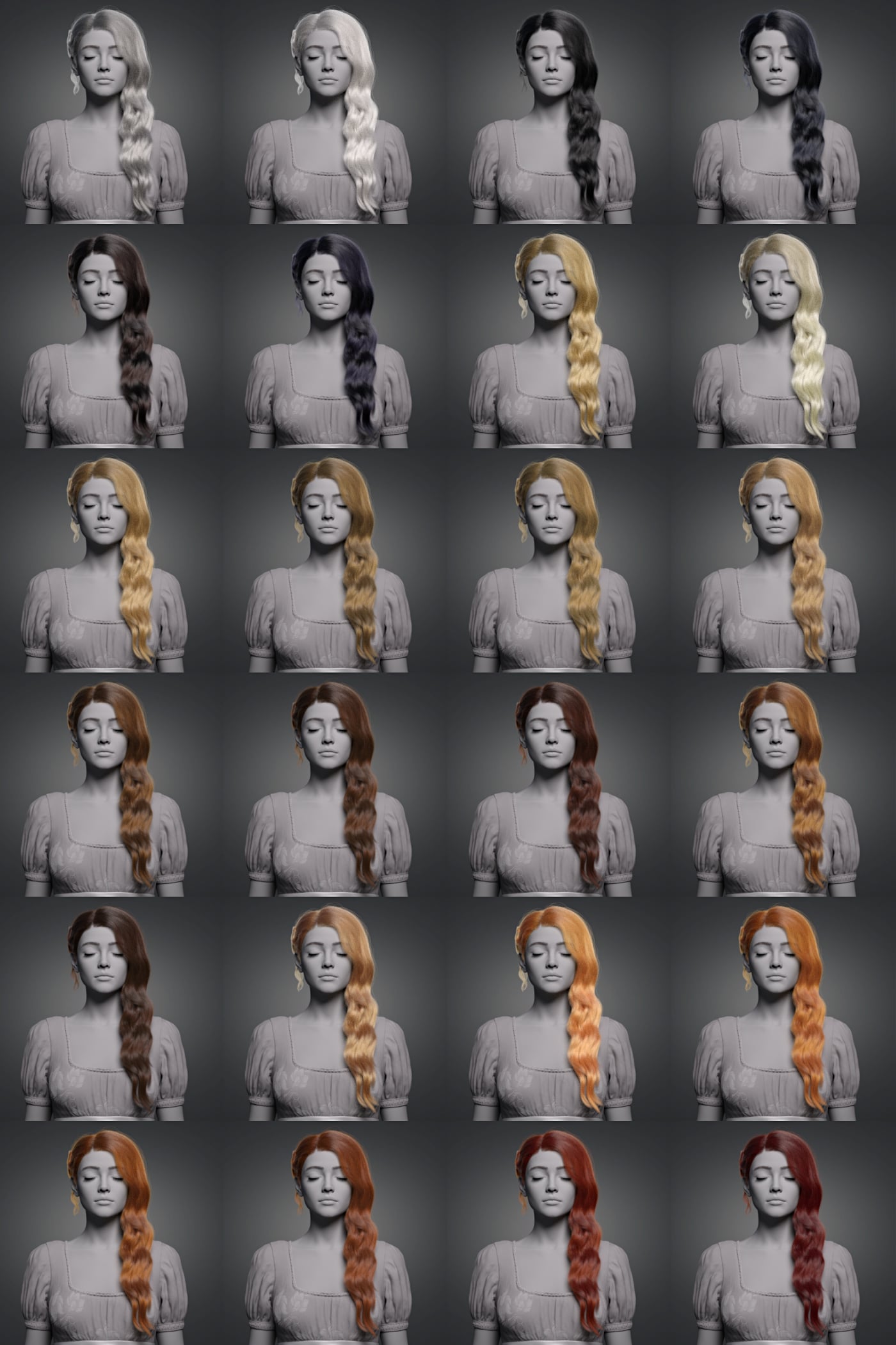 Penny Hair for Genesis 9 | Daz 3D