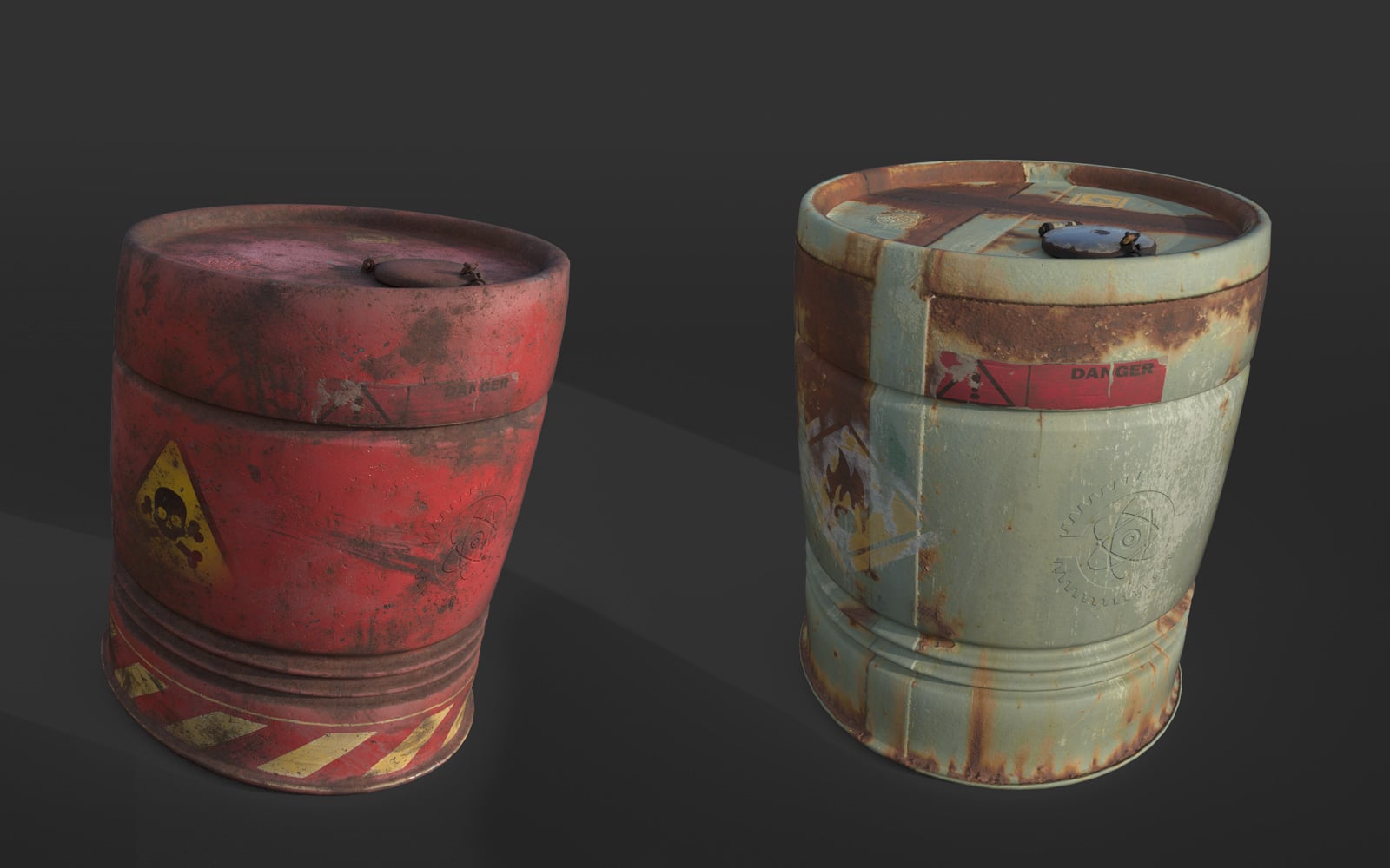 Collapse Gas Station | Daz 3D