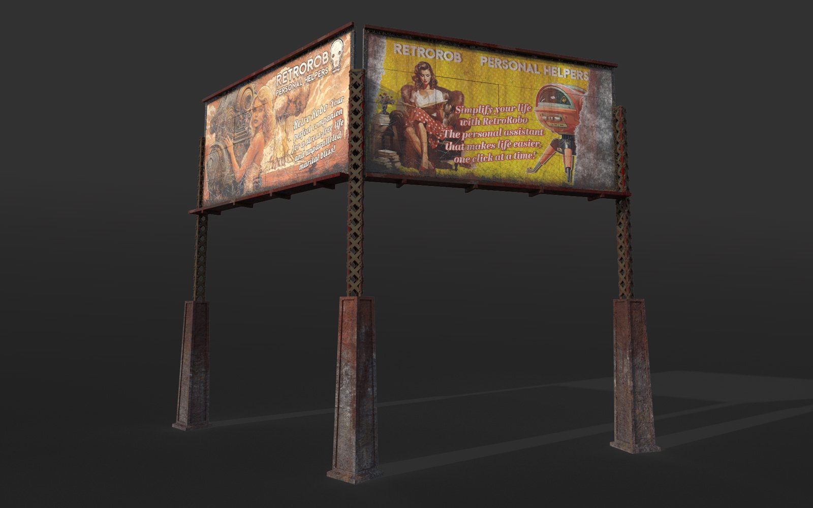 Collapse Props | Daz 3D