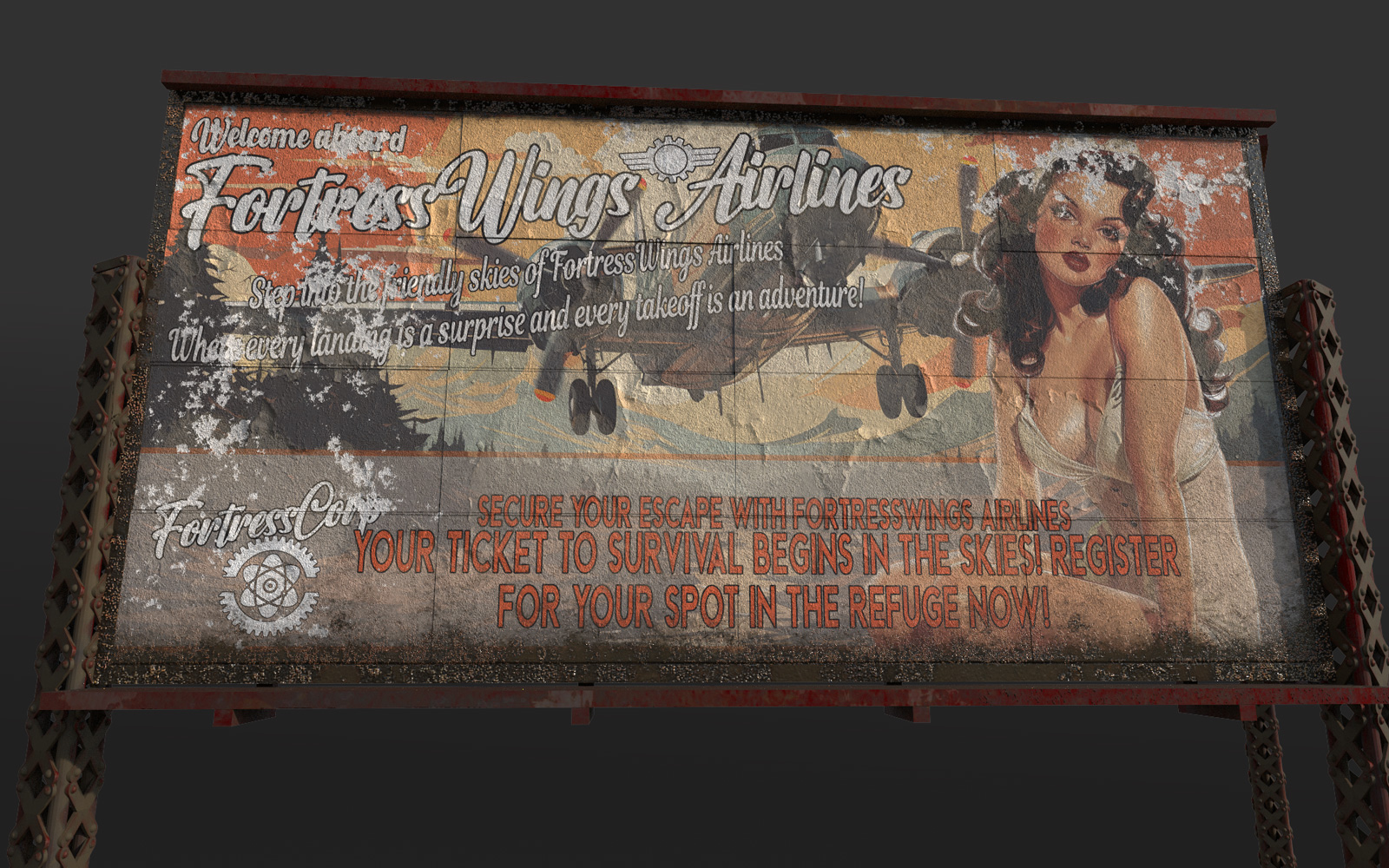 Collapse Props | Daz 3D