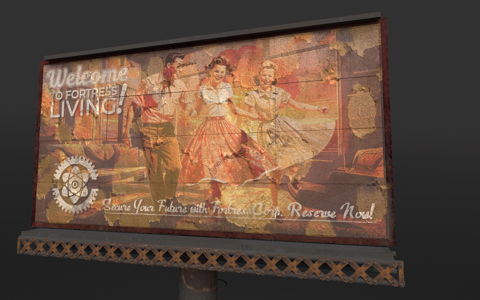 Collapse Props | Daz 3D