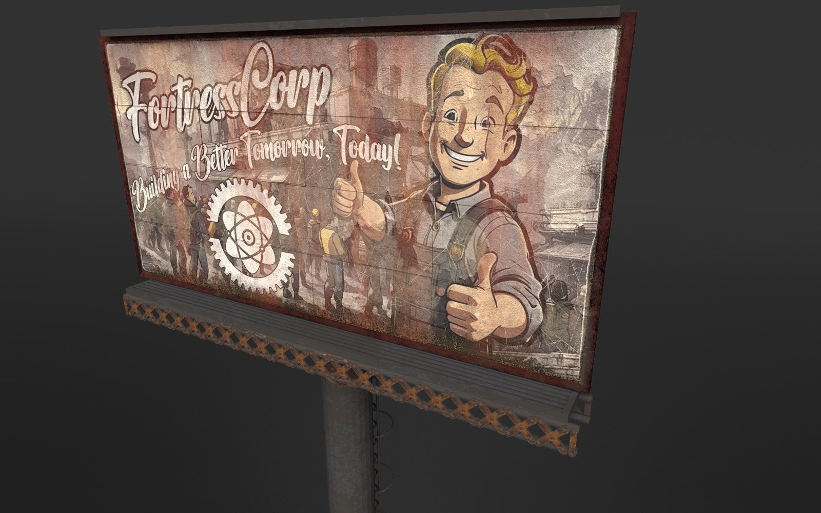 Collapse Props | Daz 3D