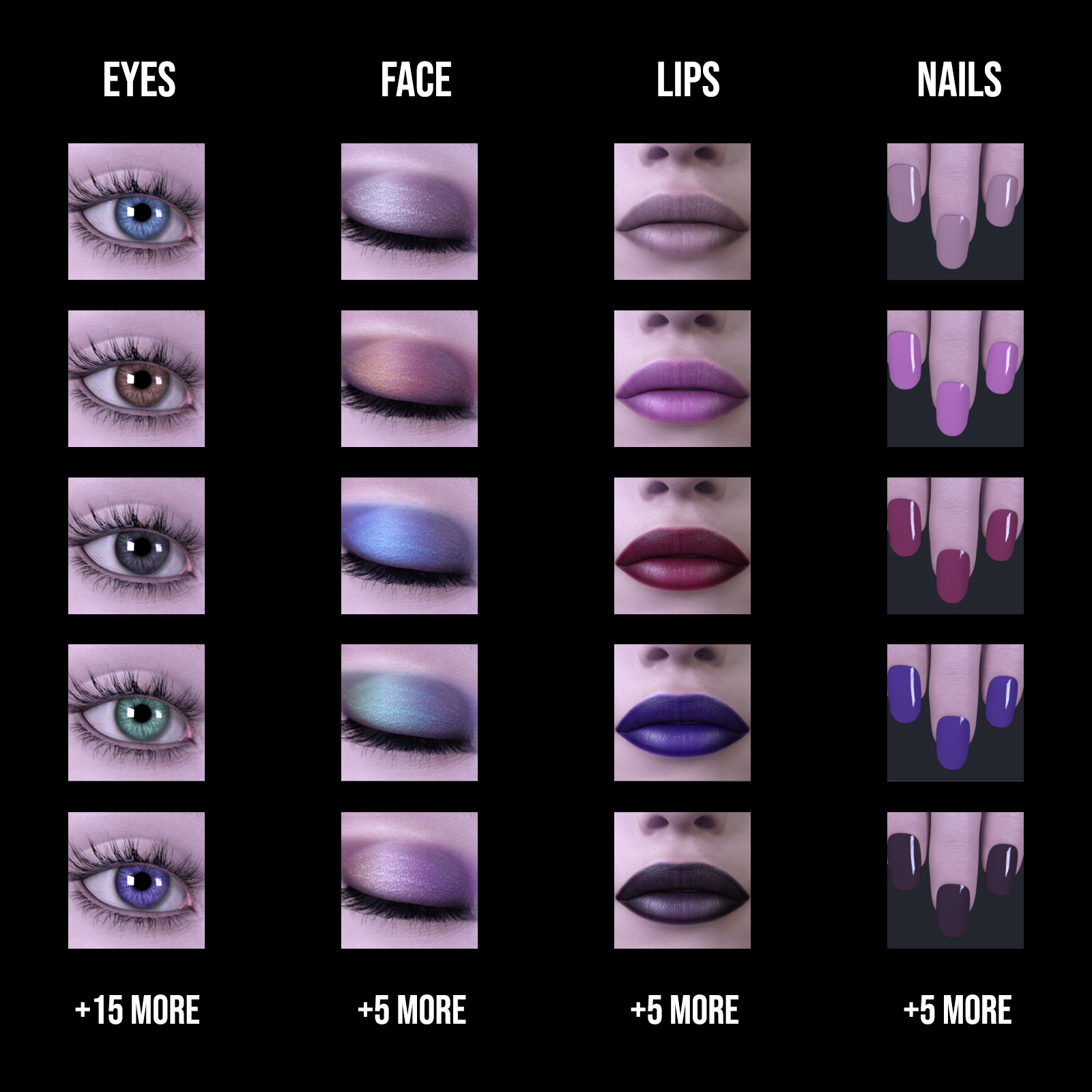 MbM Violet for Genesis 3 & 8 Female | Daz 3D