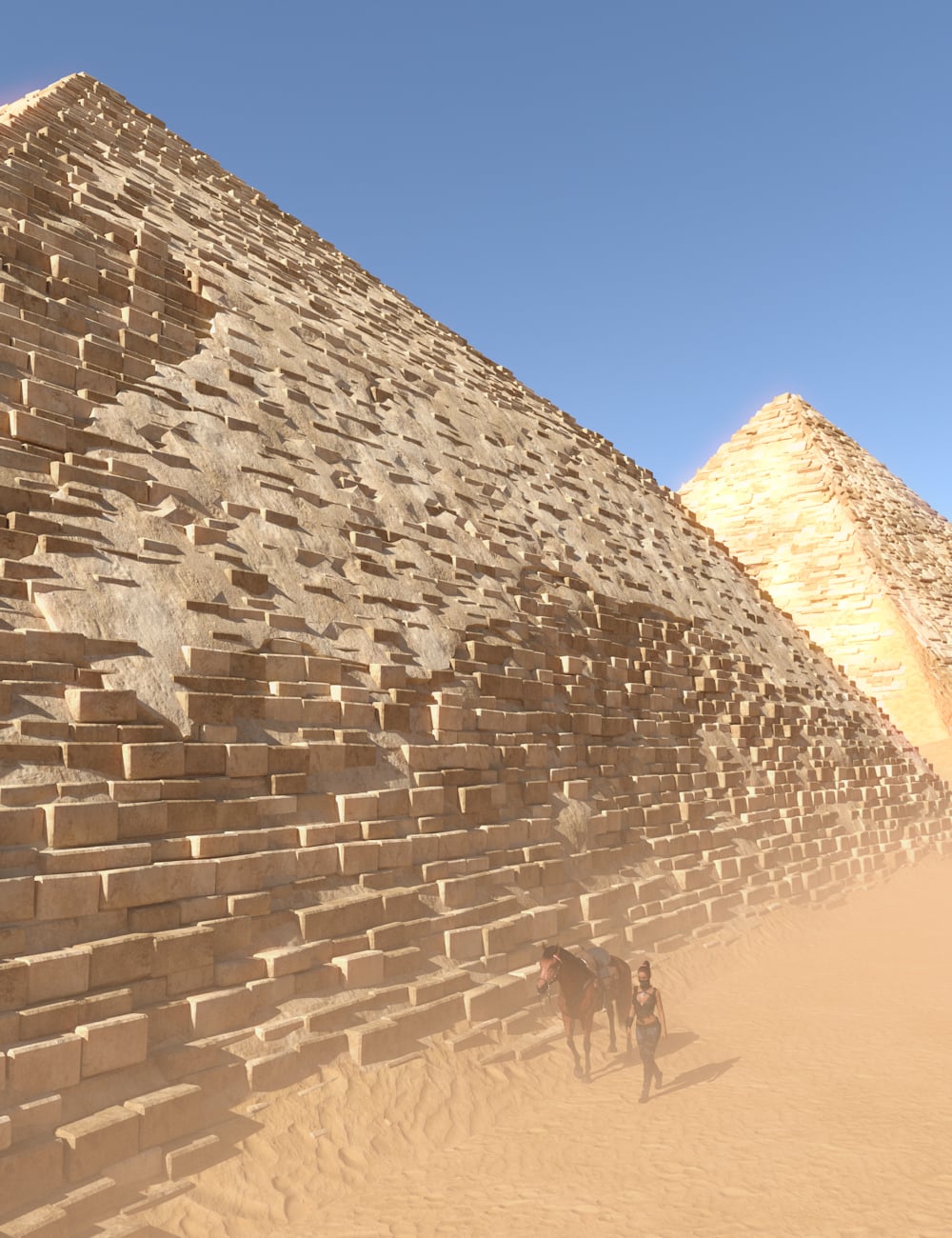Egyptian Pyramids 2 | Daz 3D