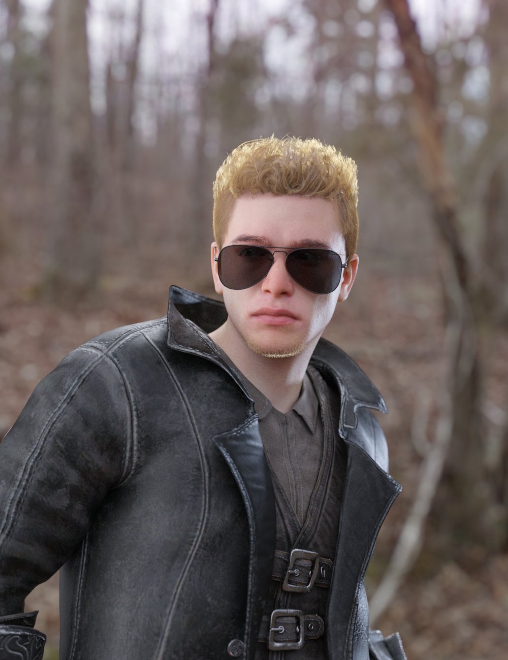 Mathis Hair Set for Genesis 9 | Daz 3D