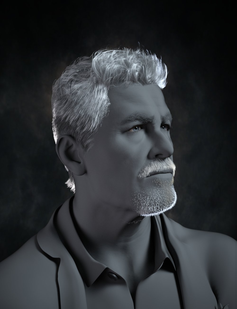 Mathis Hair Set for Genesis 9 | Daz 3D