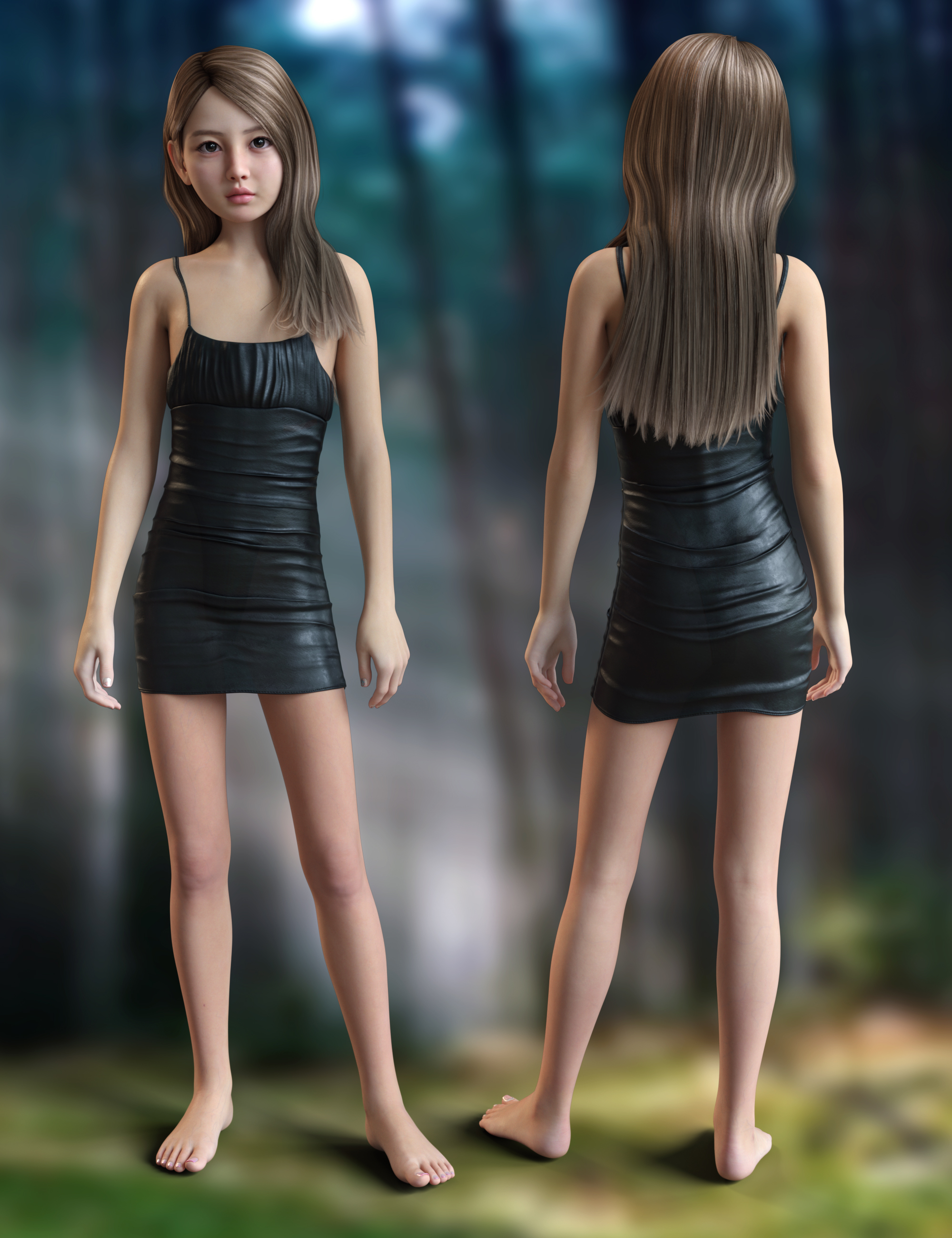 Vo Ann, And Young, and Male,and Male Young HD for Genesis 9 Bundle | Daz 3D