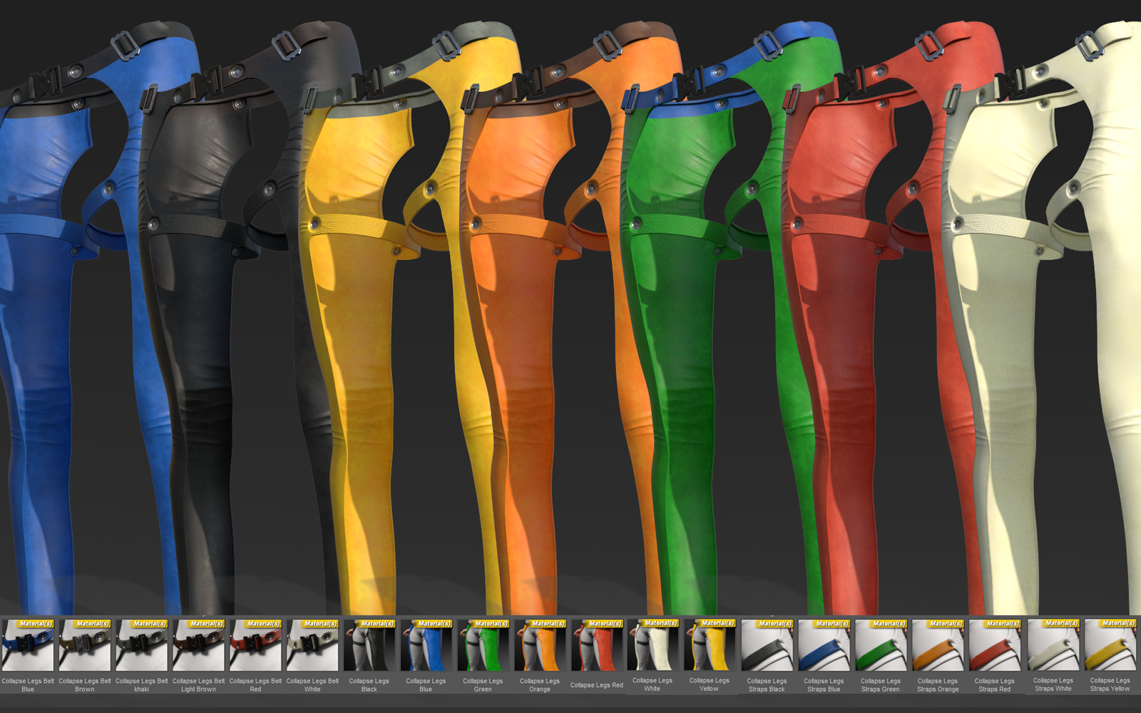 dForce Collapse Outfit | Daz 3D