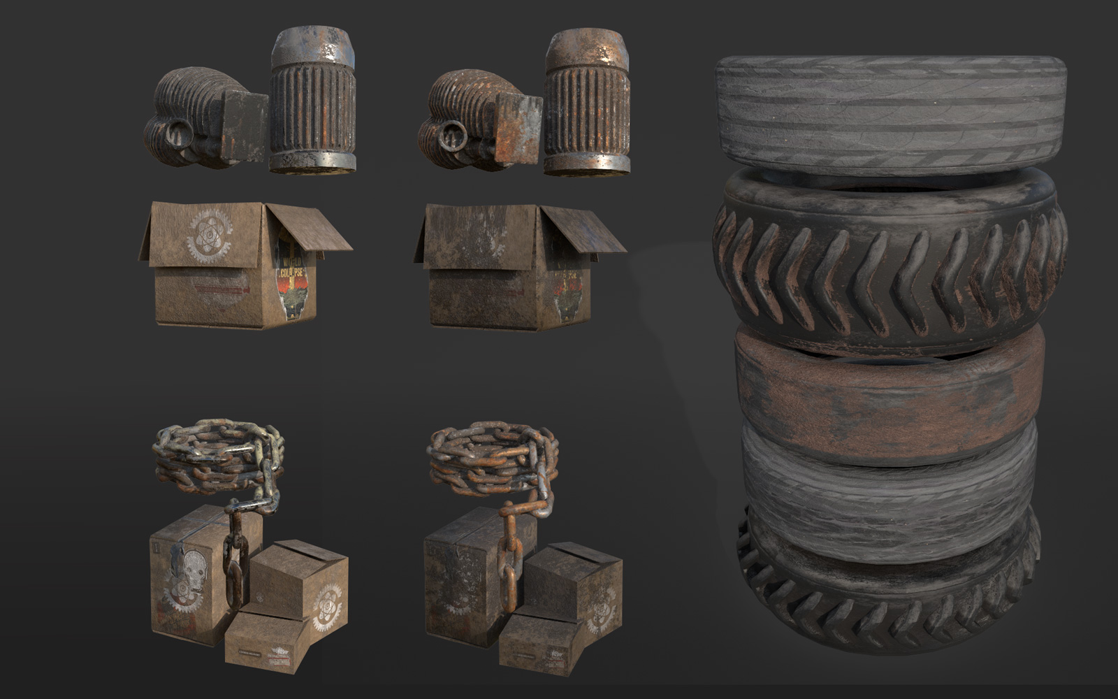 Collapse Bundle | Daz 3D