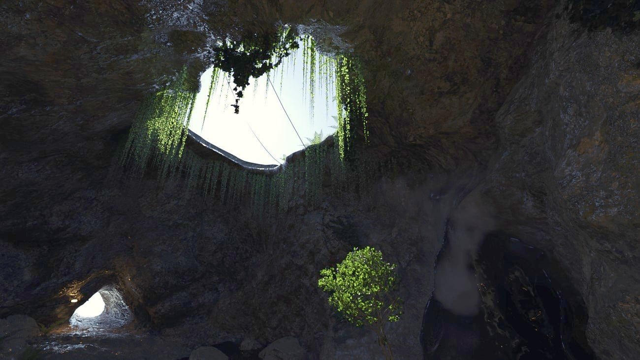 CS Waterfall Chamber | Daz 3D