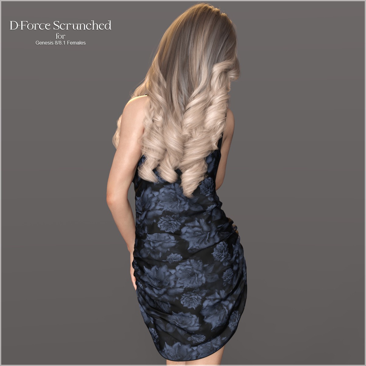 D-Force Scrunched for G8F and G8.1F | Daz 3D