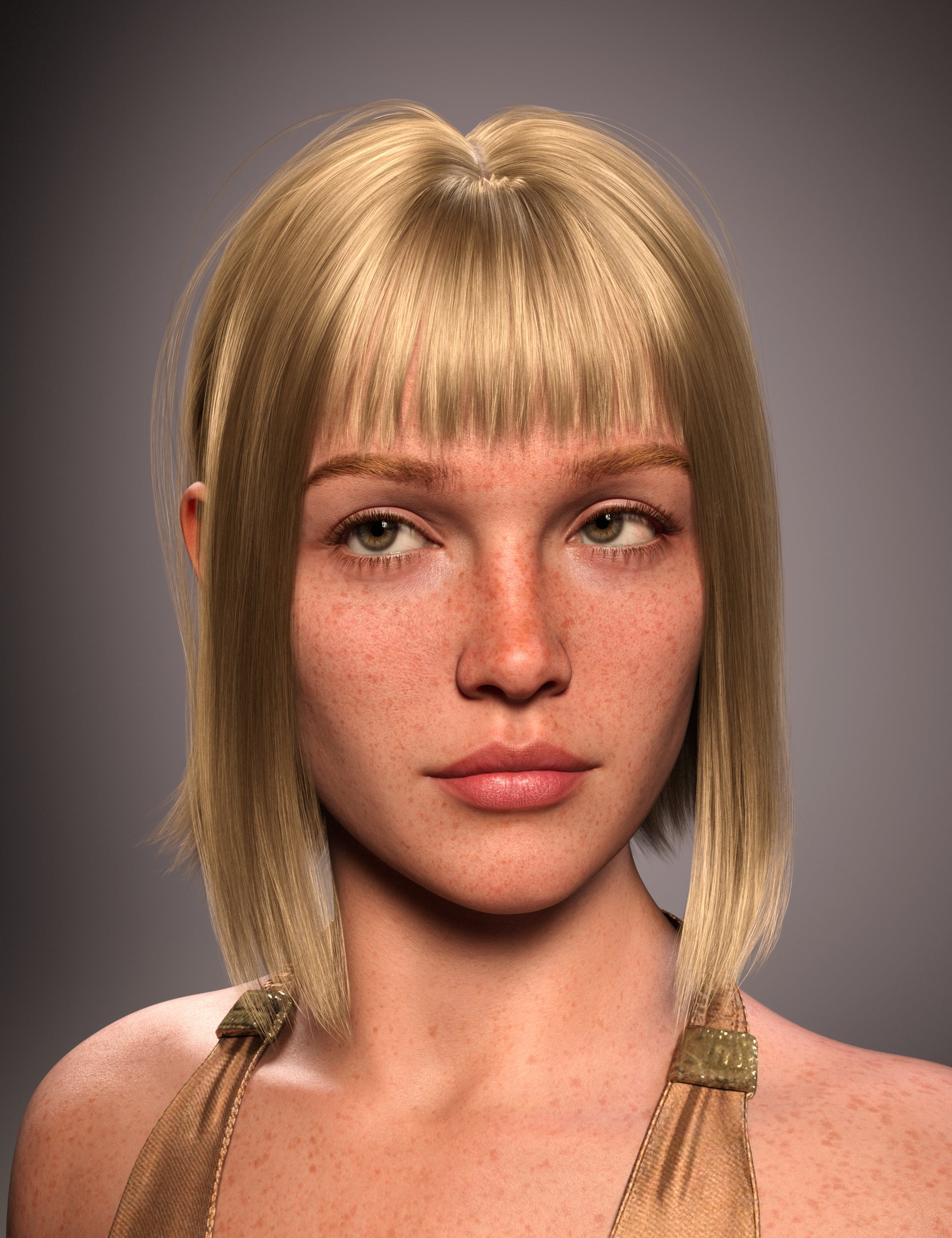 FE Cute Short Hair for Genesis 9 | Daz 3D