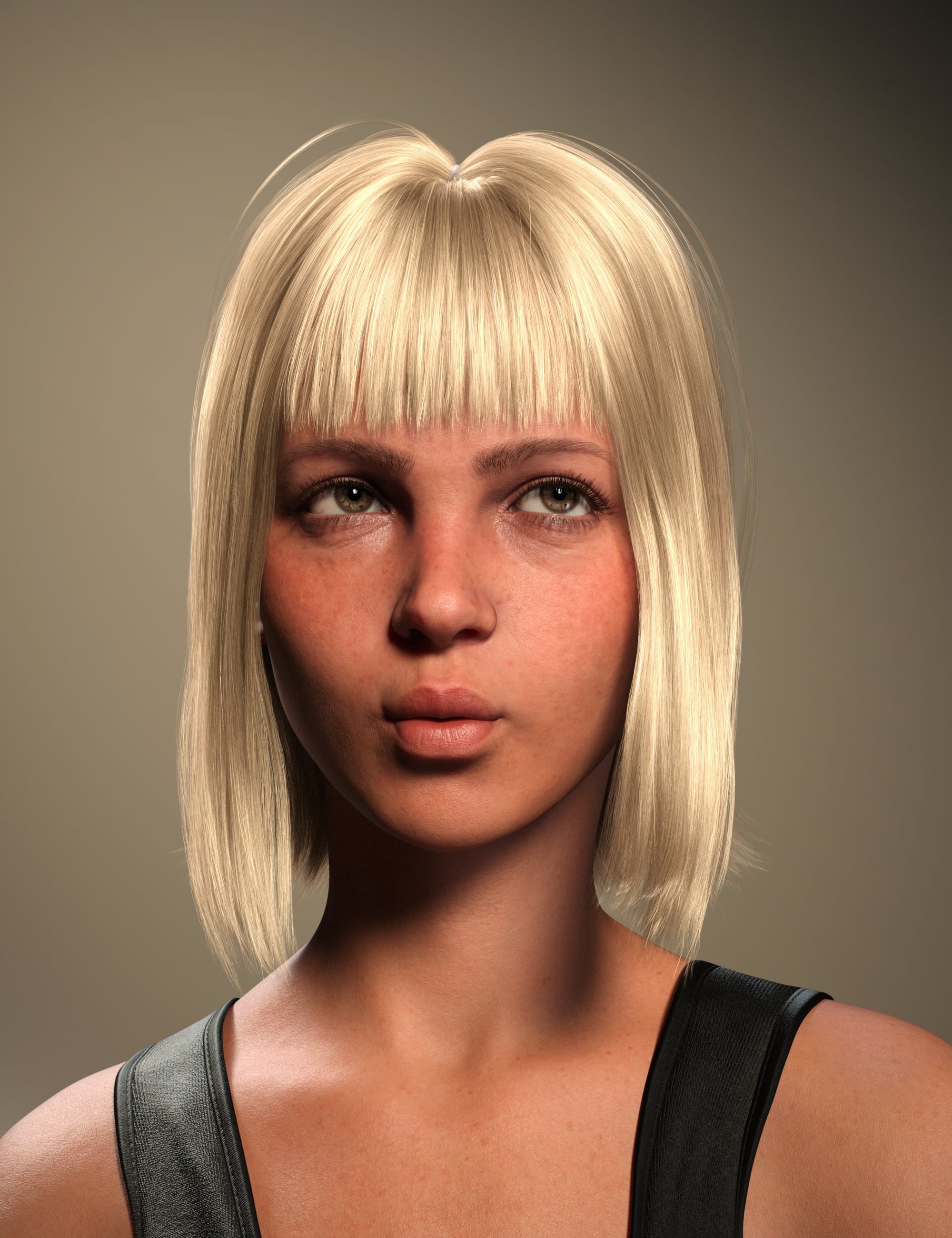 FE Cute Short Hair for Genesis 9 | Daz 3D