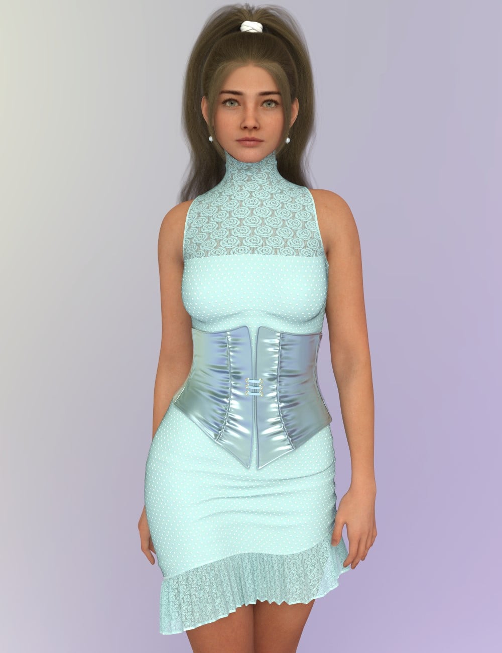 Supreme Candid Slim Dress Add-On | Daz 3D