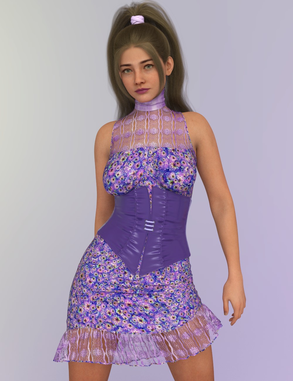 Supreme Candid Slim Dress Add-On | Daz 3D