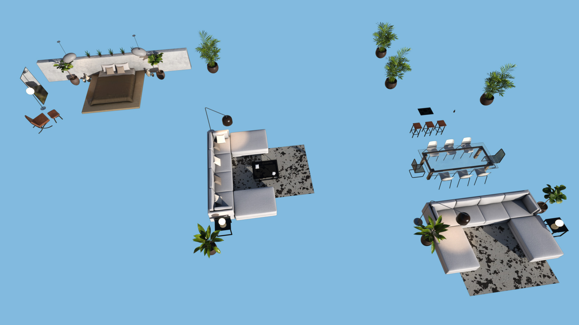 Residential House Builder Props | Daz 3D