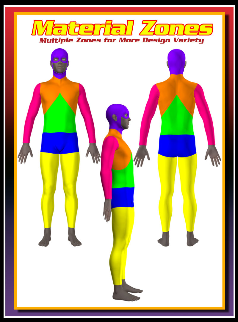 Bodysuit-006 MMKBG3M | Daz 3D