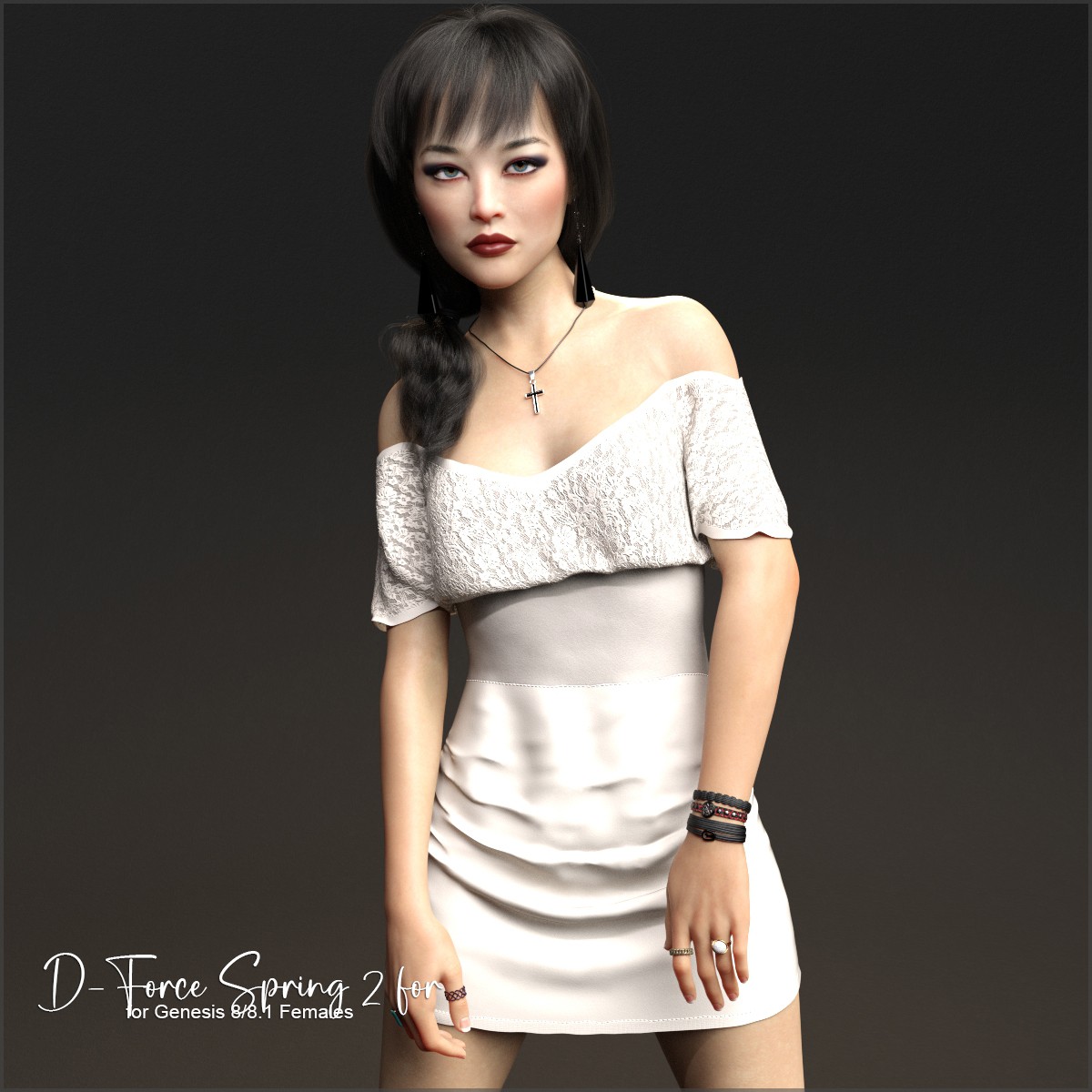 D-Force Spring 2 for G8F and G8.1F | Daz 3D