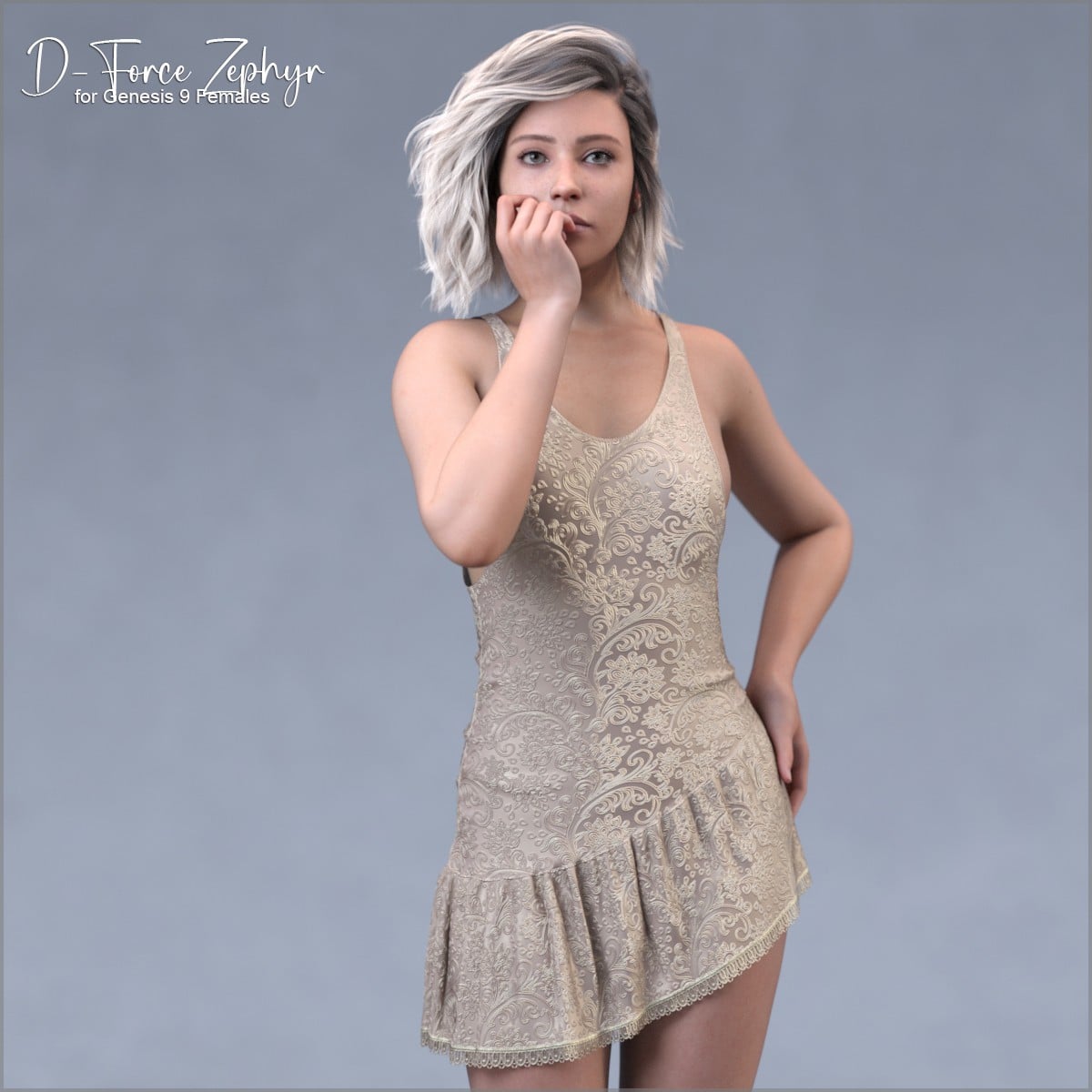 D-Force Zephyr for Genesis 9 | Daz 3D