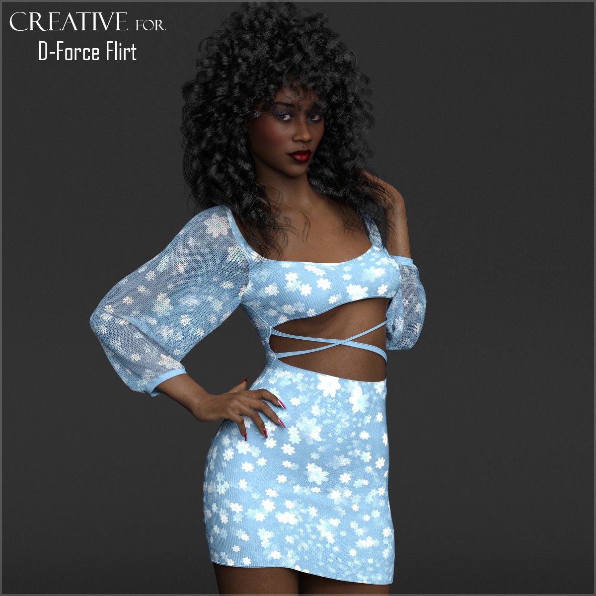 Creative for D-Force Flirt | Daz 3D