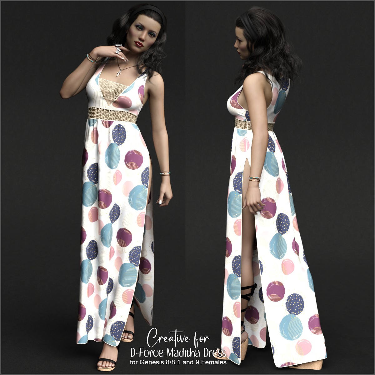 Creative for Maditha Dress | Daz 3D