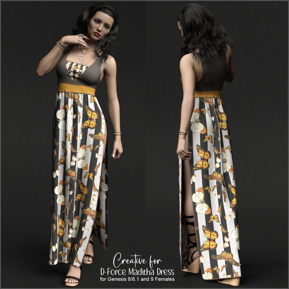 Creative for Maditha Dress | Daz 3D