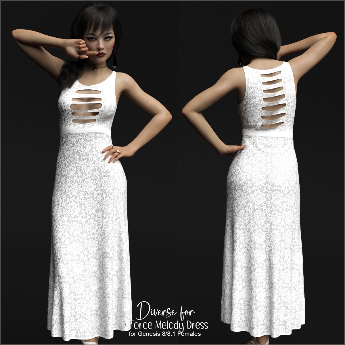 Diverse for Melody for G8F and G8.1F | Daz 3D