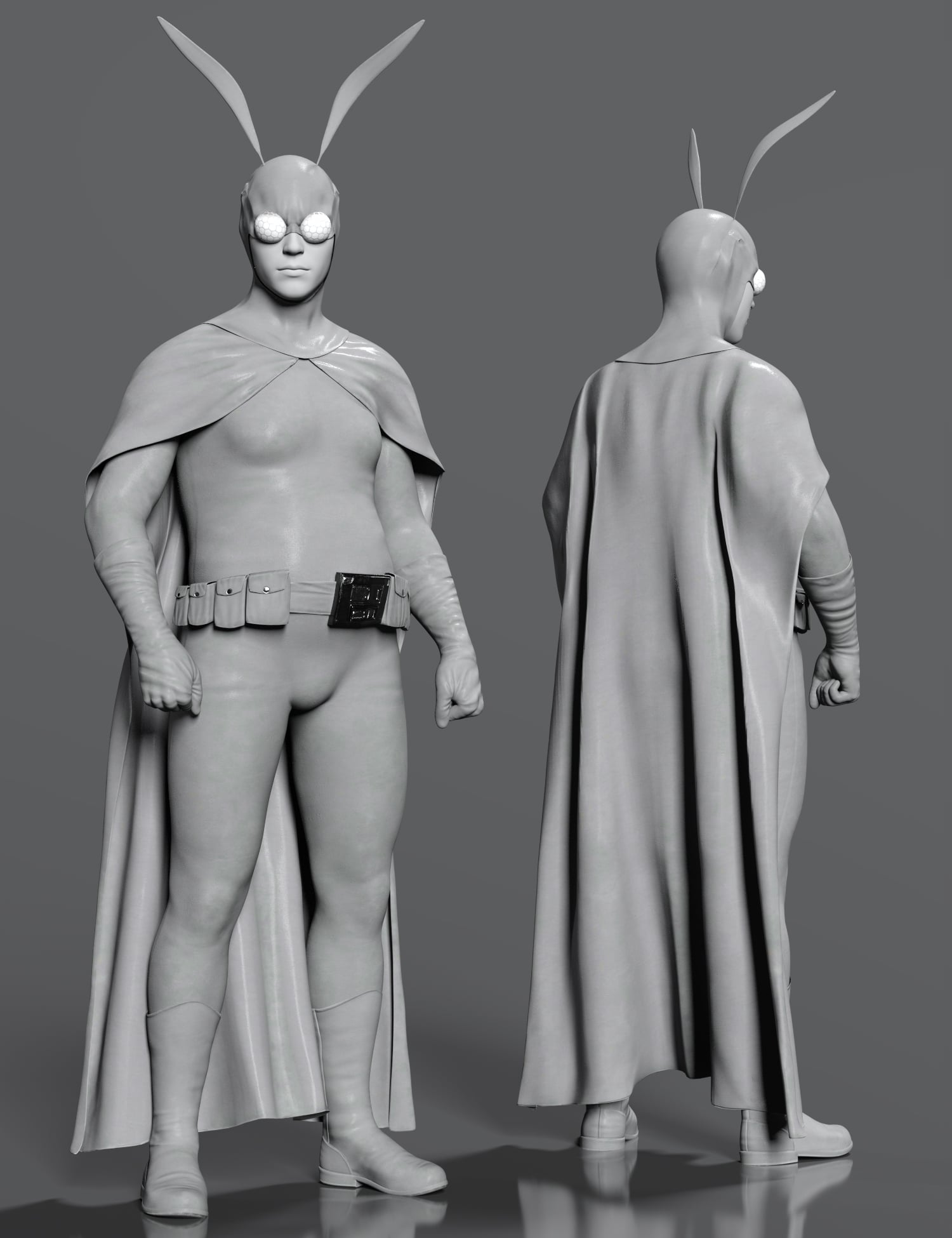 dForce Cryptid Heroes Outfit Texture Add-On | Daz 3D