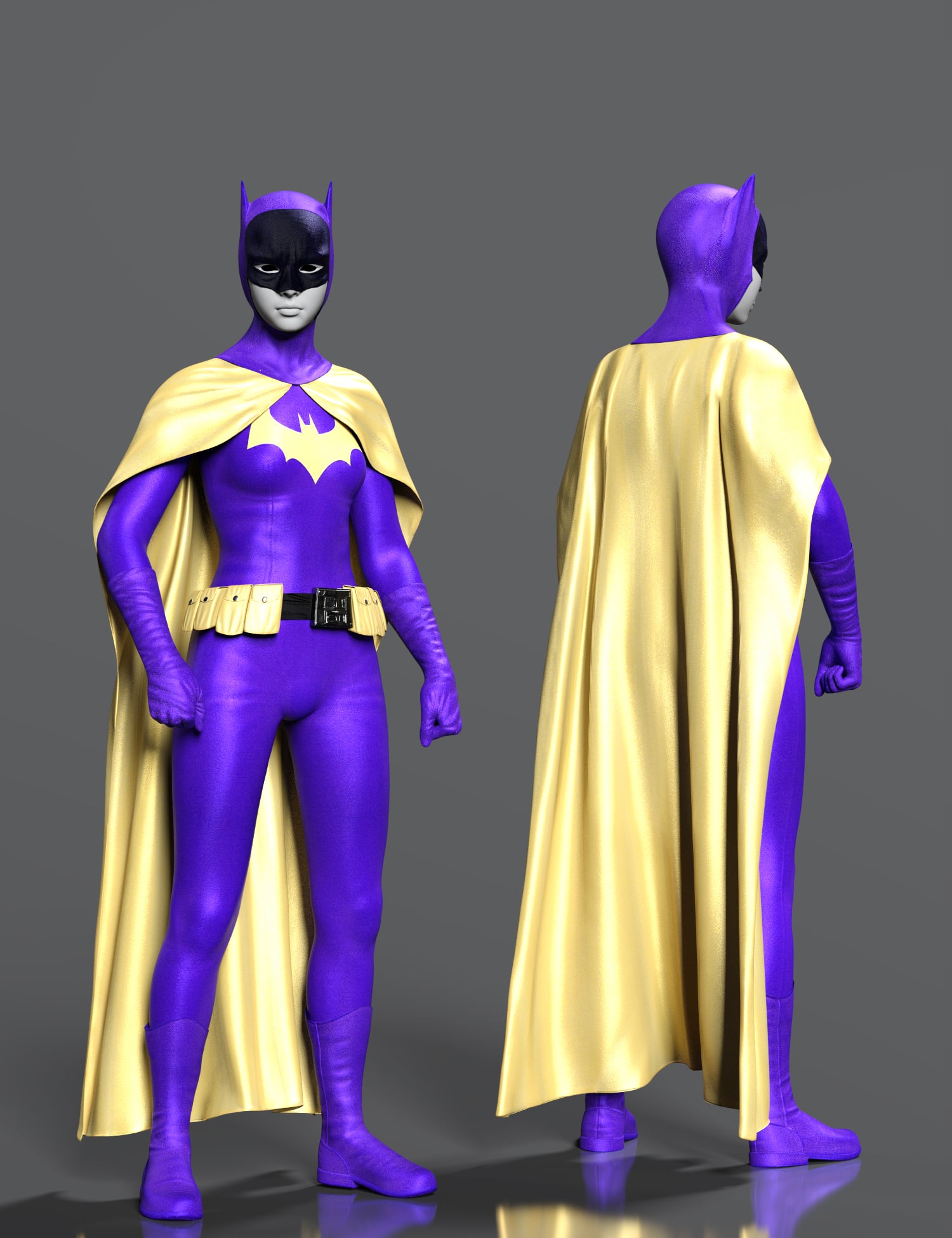 dForce Cryptid Heroes Outfit Texture Add-On | Daz 3D