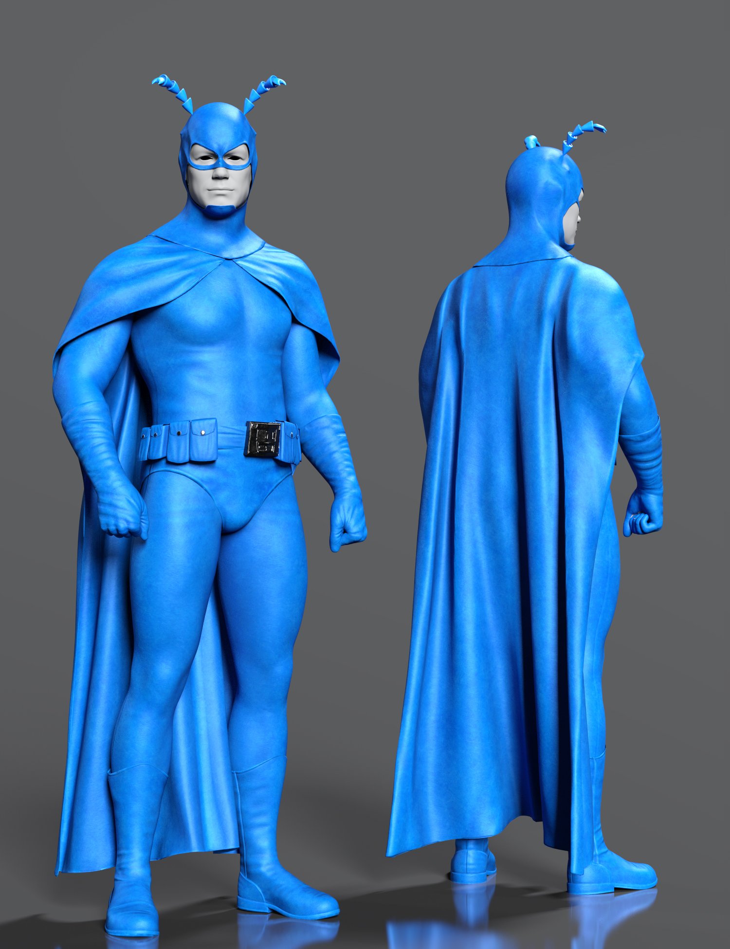 dForce Cryptid Heroes Outfit Texture Add-On | Daz 3D