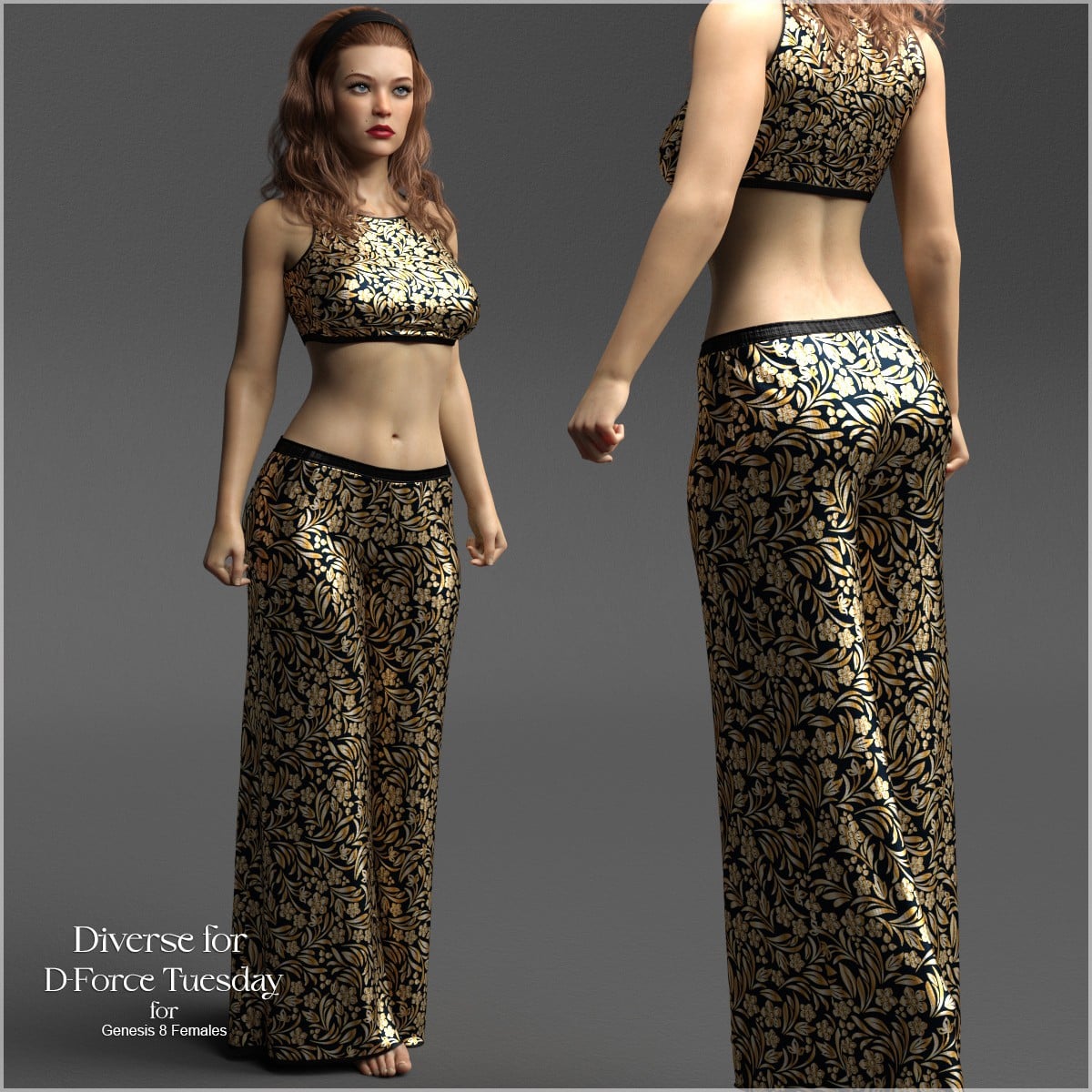 Diverse for D-Force Tuesday | Daz 3D