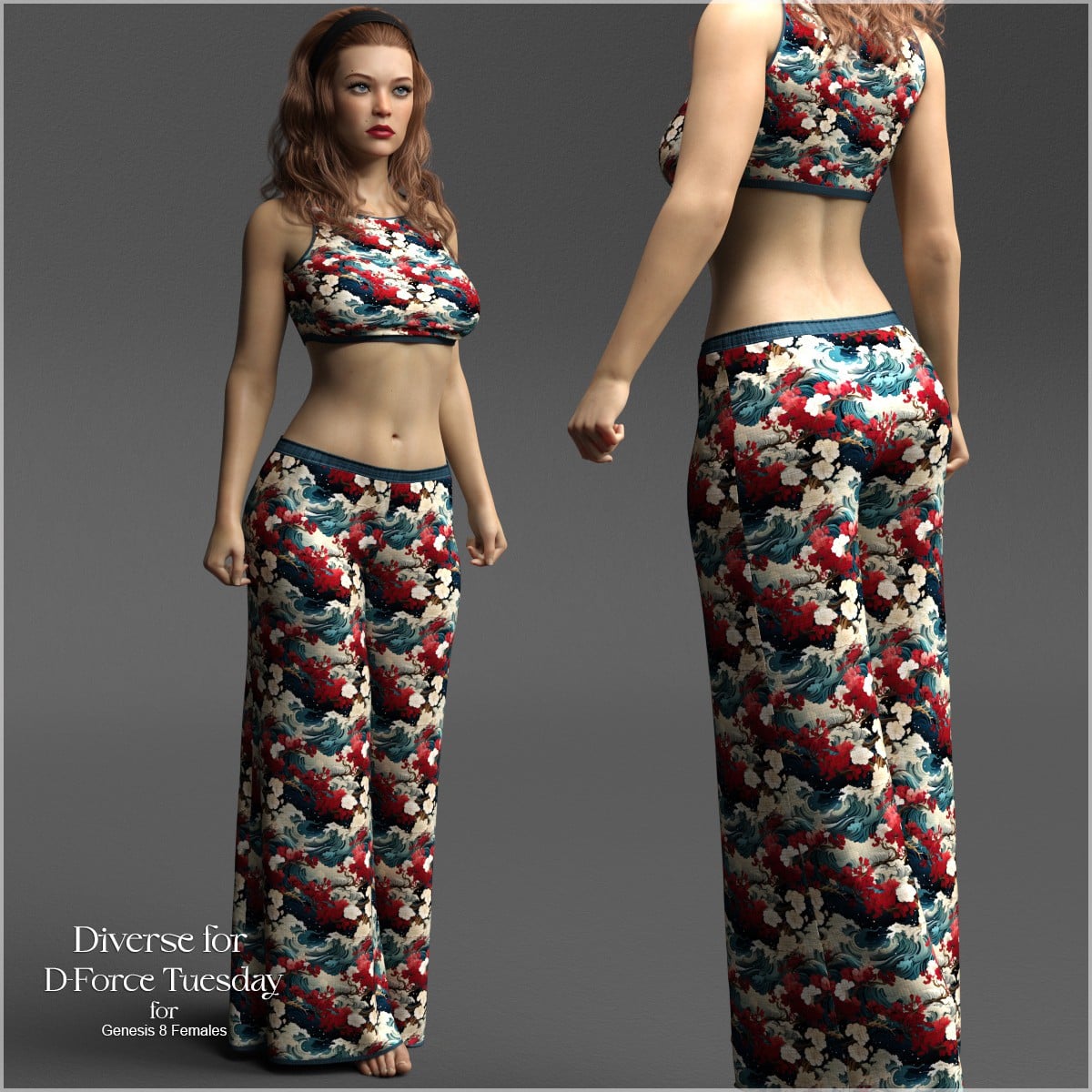 Diverse for D-Force Tuesday | Daz 3D