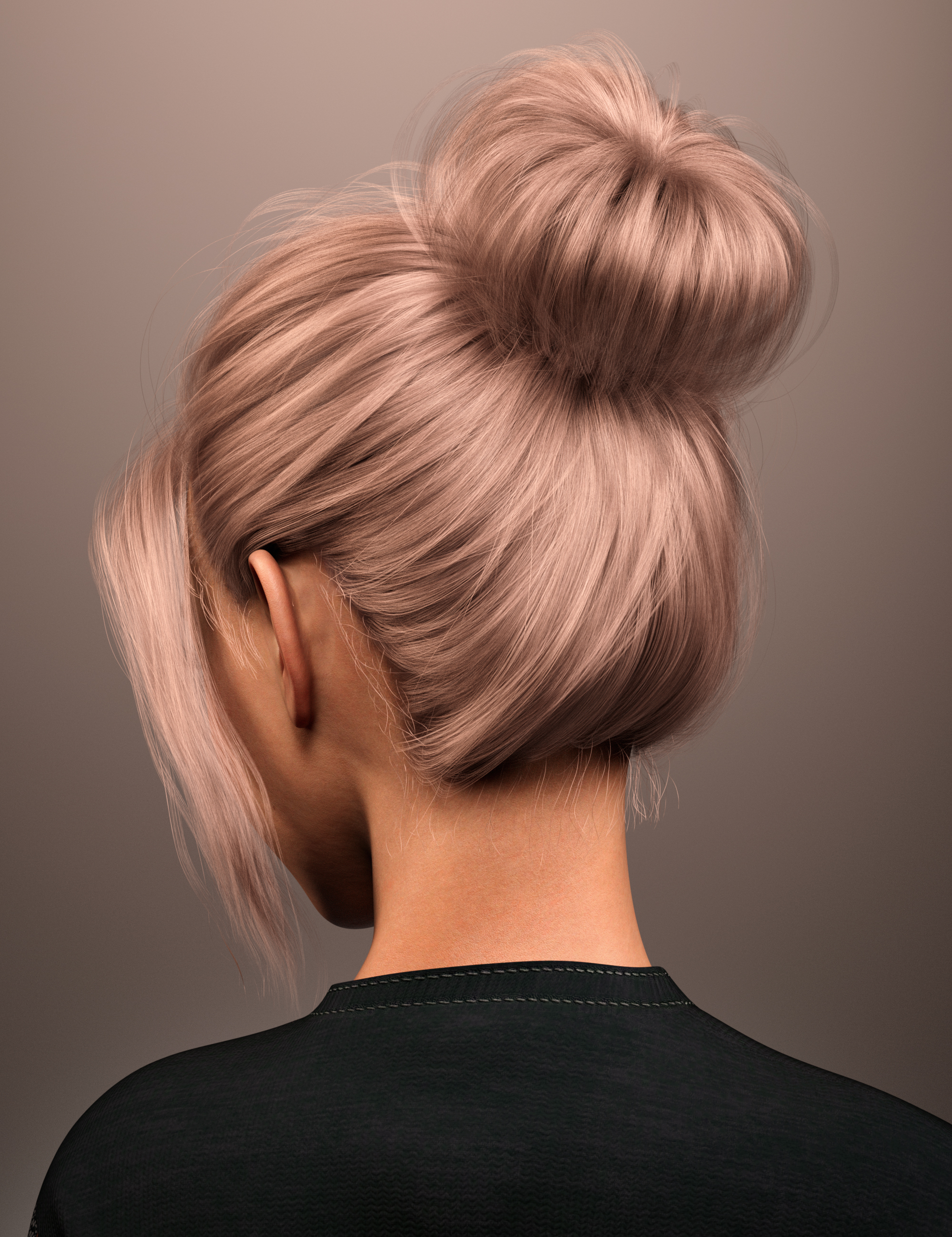 FE Updo Styles Hair for Genesis 9 | Daz 3D