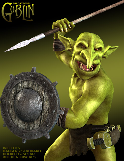 Predatron's Goblin | Daz 3D