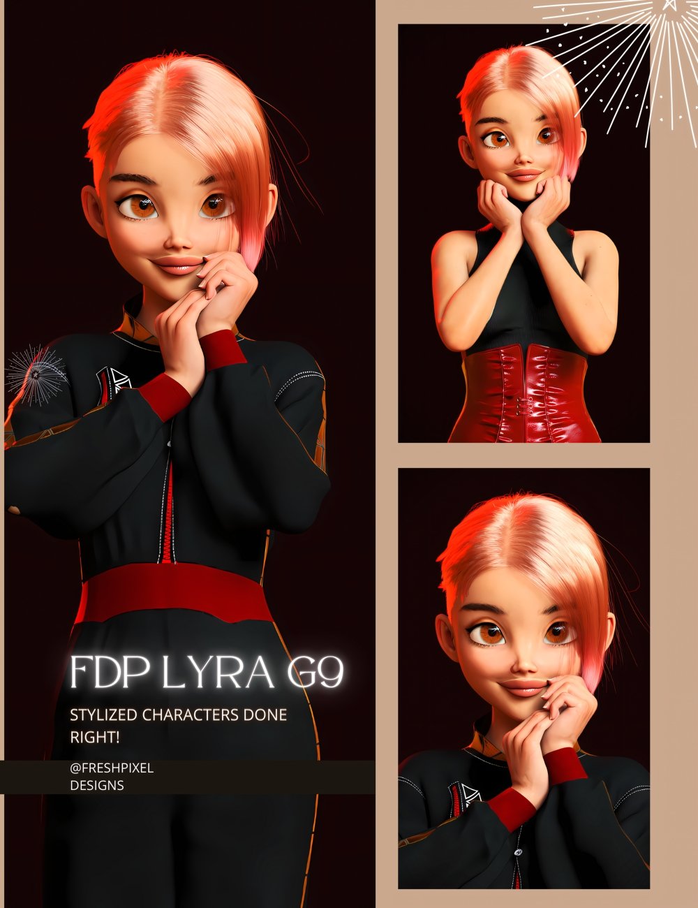 FPD Lyra for Genesis 9 | Daz 3D