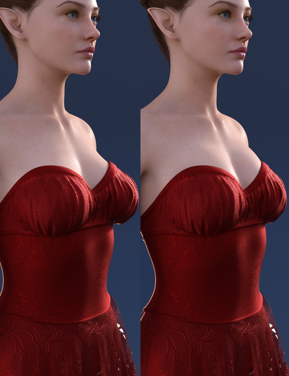 dForce Fae Dress for Genesis 9 | Daz 3D