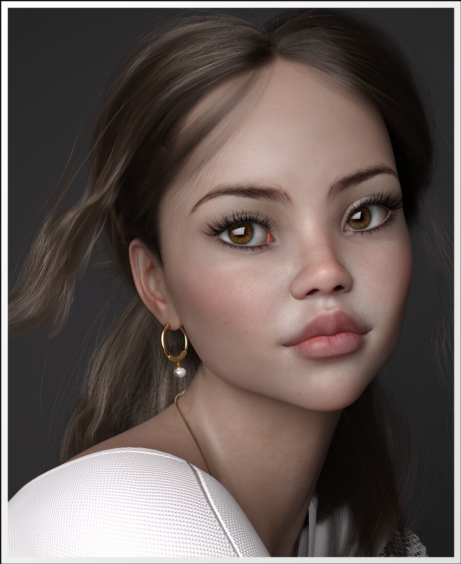 Young Faces G8F- 2 - Merchant Resource | Daz 3D