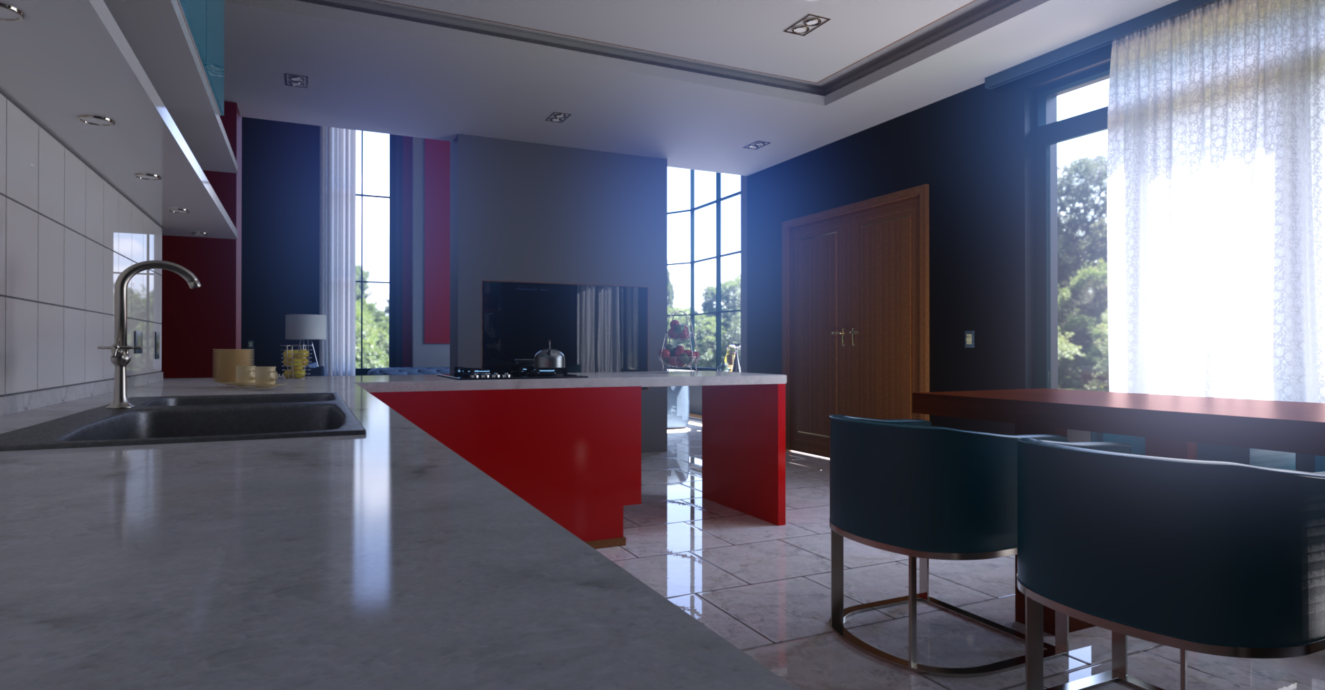 Lindsey High Room | Daz 3D