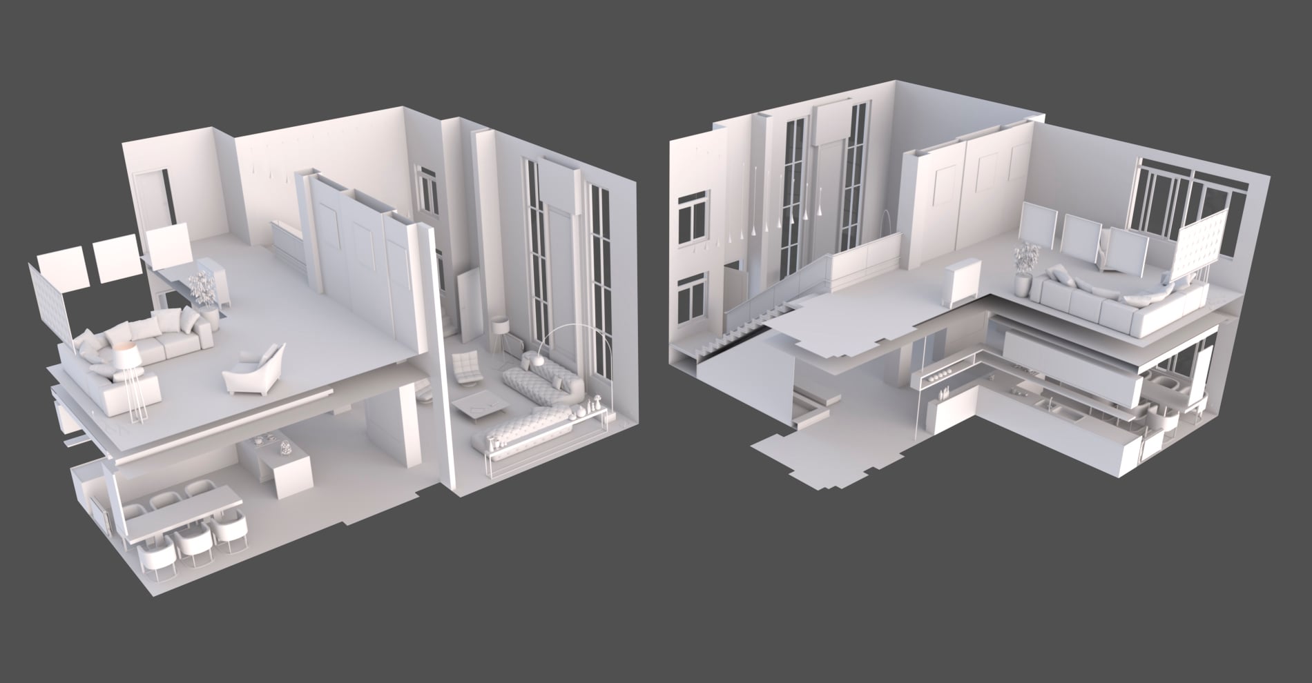 Lindsey High Room | Daz 3D