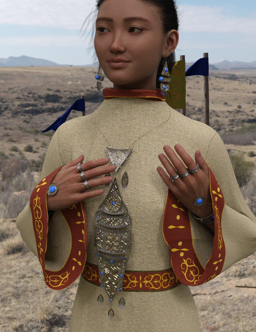 Kazakh Bundle | Daz 3D