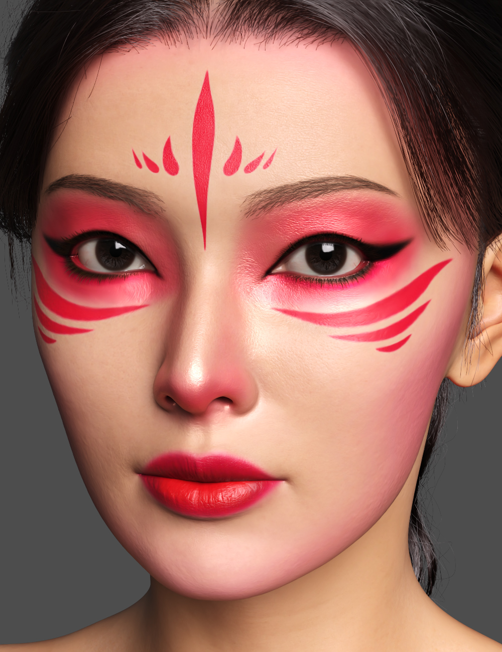 Makeup System - Beautiful Spring LIE Makeup for Genesis 9 | Daz 3D