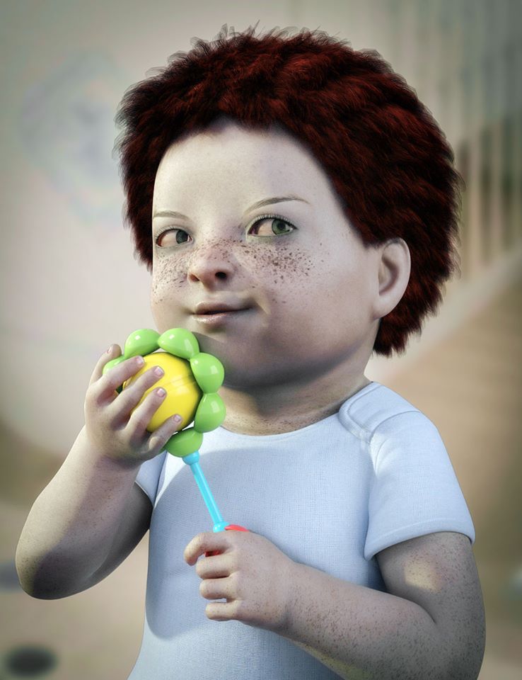 Sixus1 - The Baby for Genesis 8 Female | Daz 3D