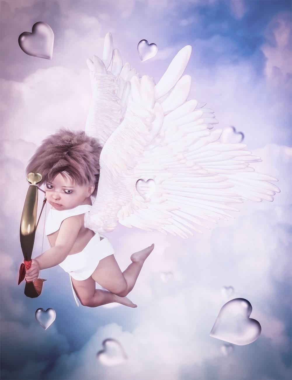 Cupid for Sixus1s Genesis 8 Baby | Daz 3D