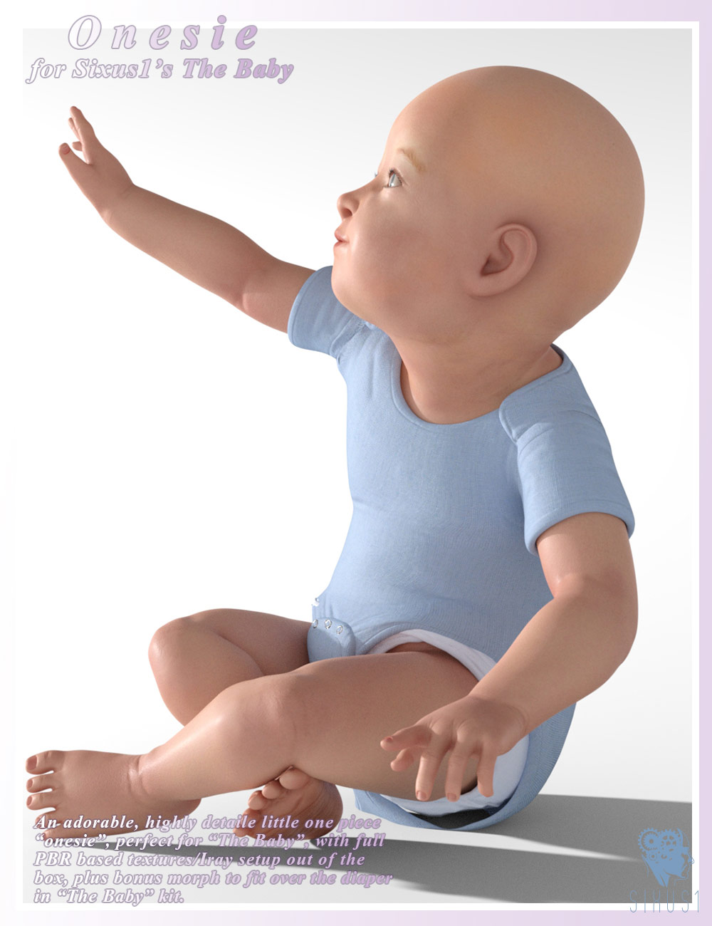 Onesie for Sixus1's The Baby | Daz 3D