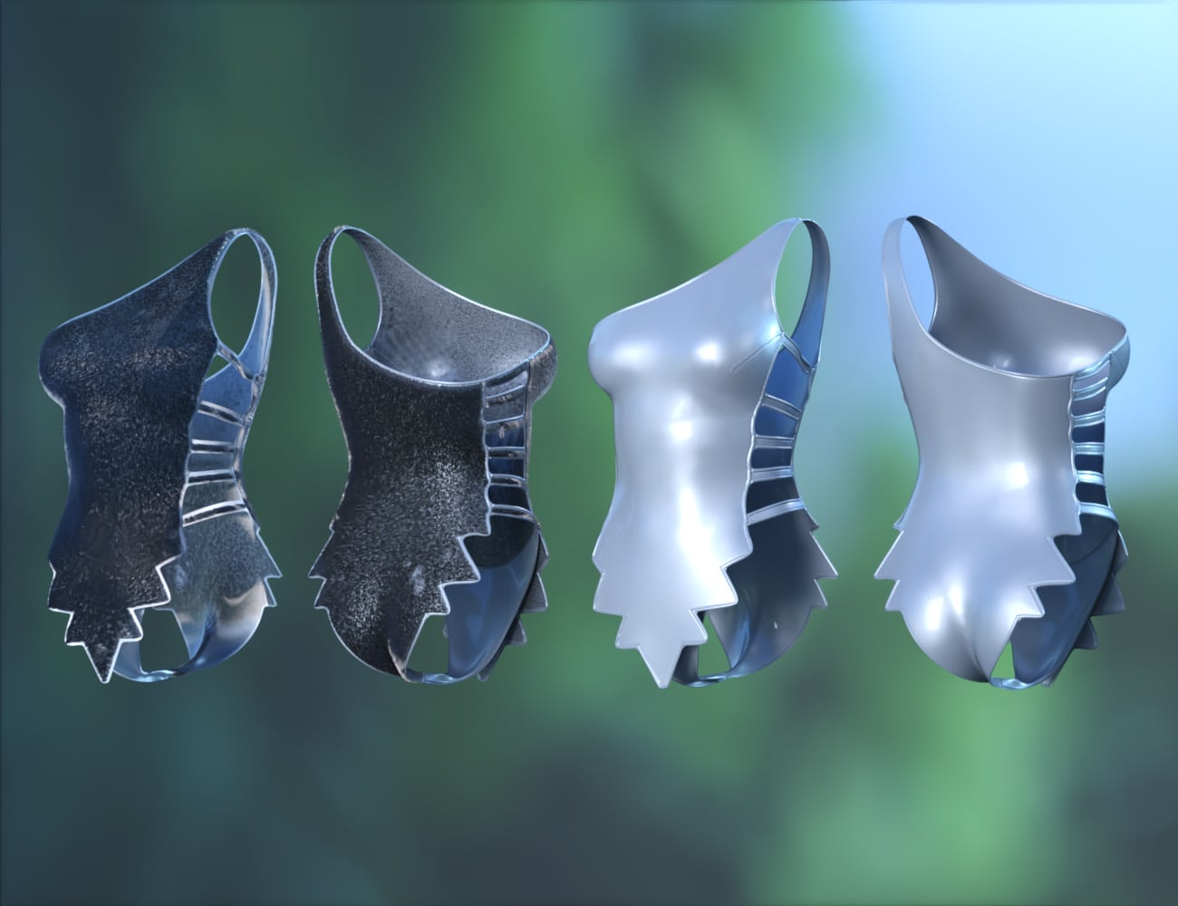 dForce Jungle Swim Swimsuit Genesis 9 | Daz 3D