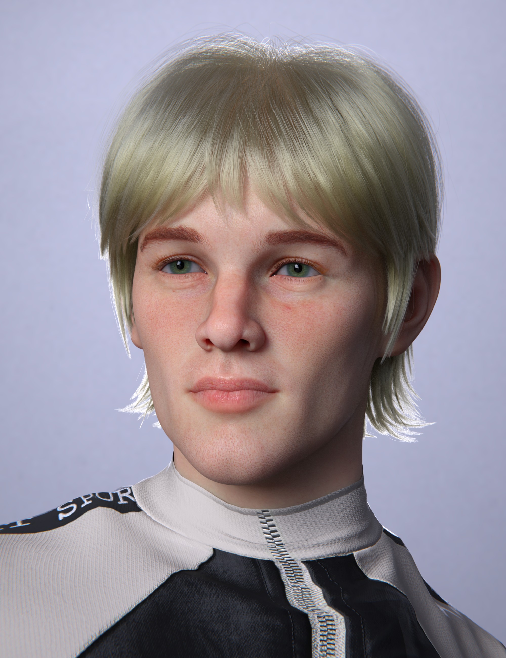 dForce AK Elegant Hair for Genesis 9, 8, and 8.1 | Daz 3D