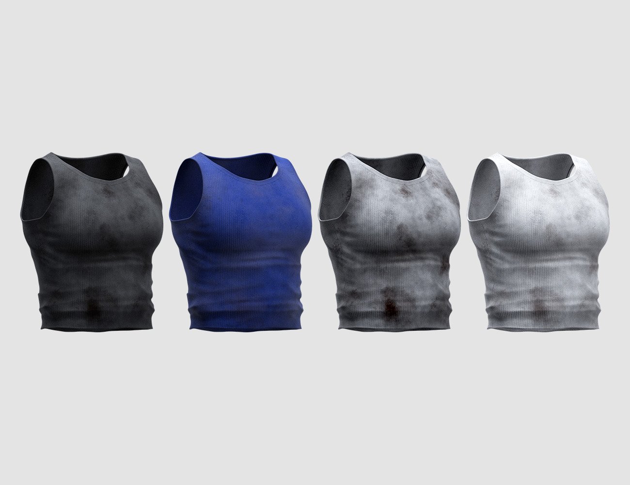 dForce Classic Tank Top Outfit Textures | Daz 3D